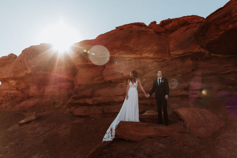 More Beautiful Ways That Fall Wedding Colors Fit a Moab Utah Desert Wedding