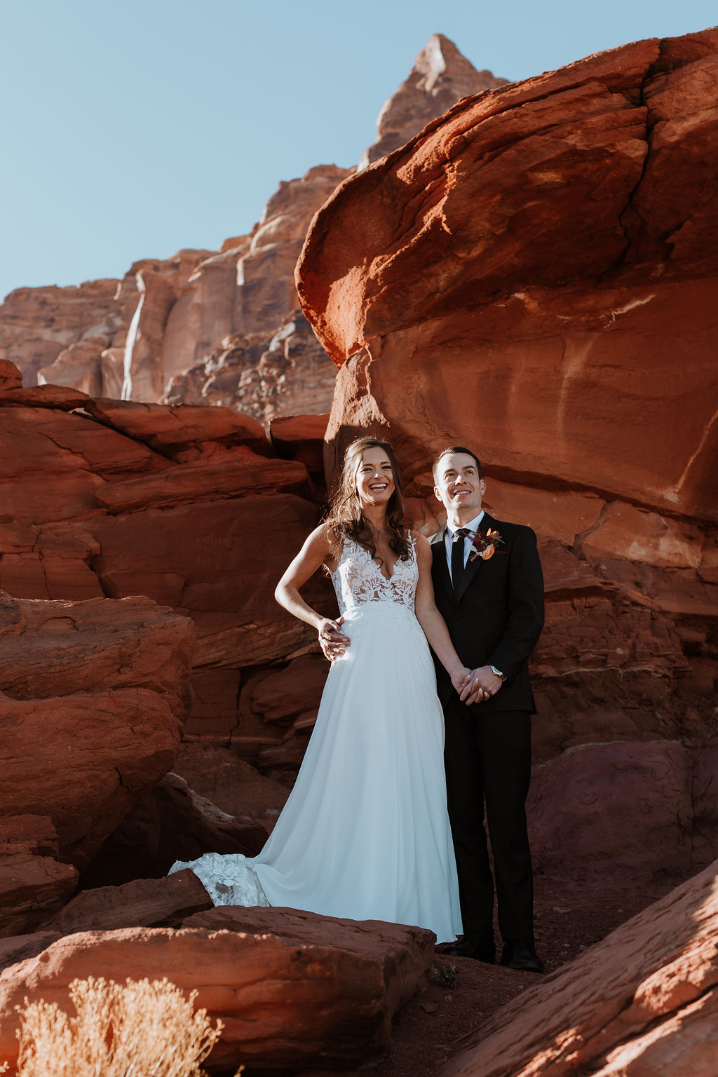 More Beautiful Ways That Fall Wedding Colors Fit a Moab Utah Desert Wedding