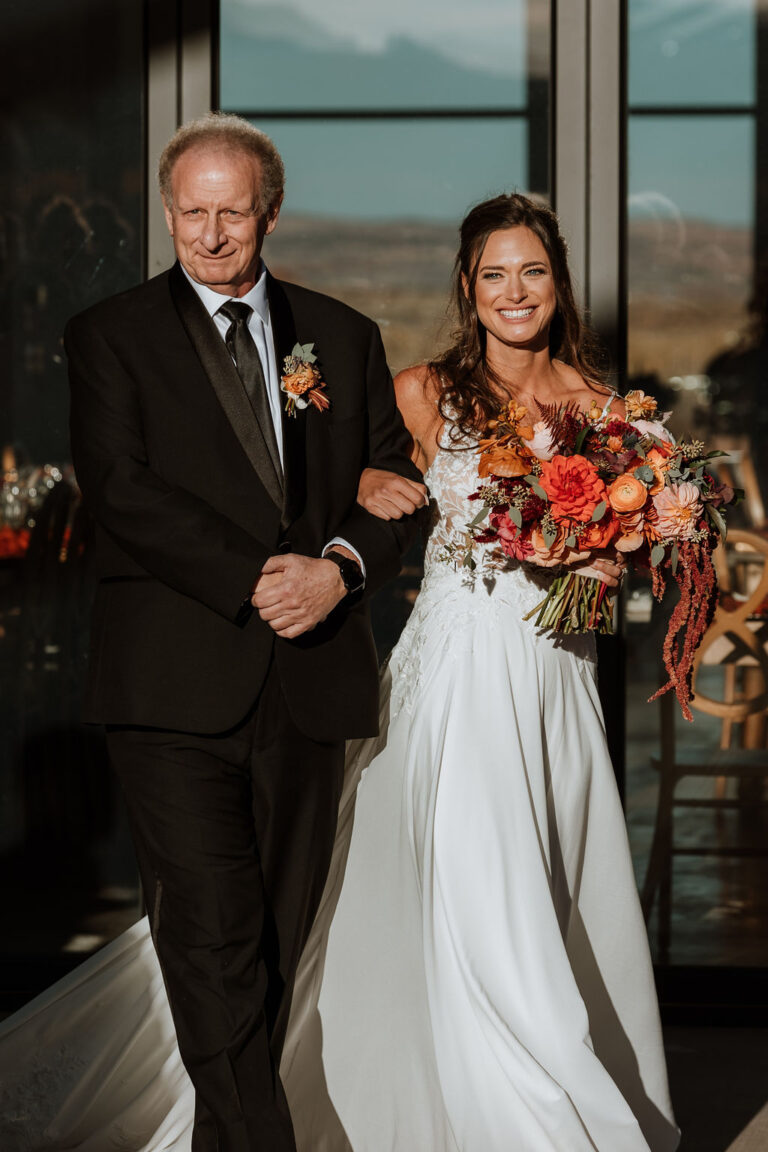 More Beautiful Ways That Fall Wedding Colors Fit a Moab Utah Desert Wedding
