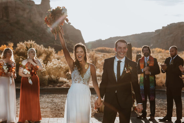 More Beautiful Ways That Fall Wedding Colors Fit a Moab Utah Desert Wedding