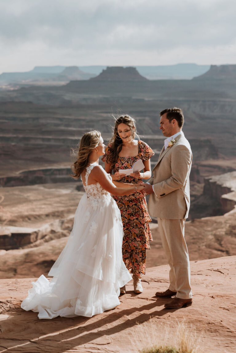 Where to Capture an Epic Moab Sunset Elopement in Canyonlands National Park