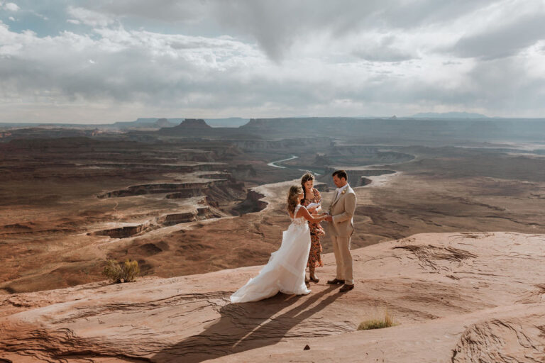 Where to Capture an Epic Moab Sunset Elopement in Canyonlands National Park